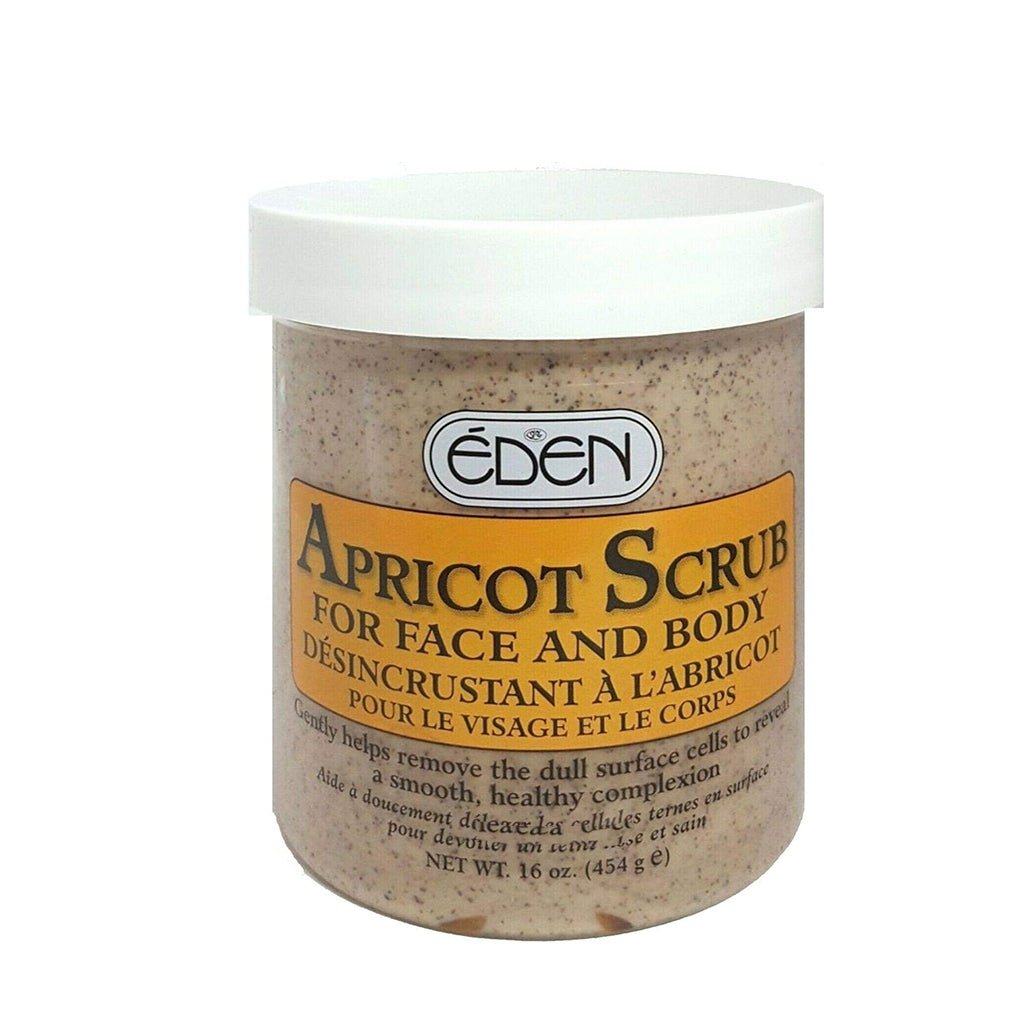 Eden Apricot Scrub For Face And Body 454g - Beautizone UK