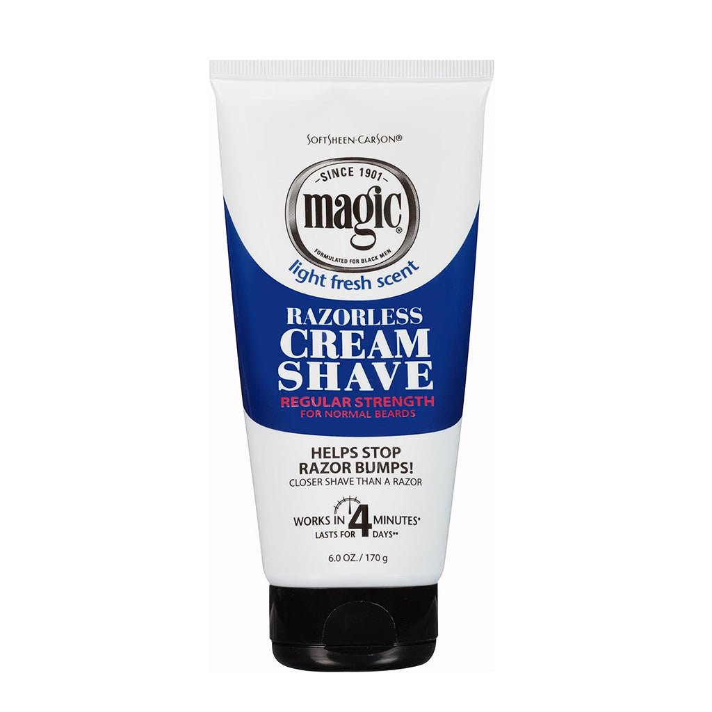 Magic Shaving Cream Razorless Light Fresh Scent Blue 170g — Beautizone UK