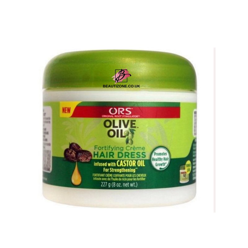 Buy ORS Olive Oil Crème Hair Dress with Castor Oil 227g/8oz - Beautizone UK