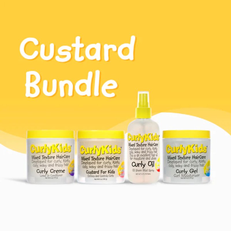 Curly Kids Custard Bundle — Beautizone UK