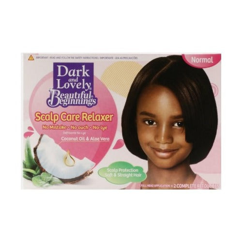 Dark and Lovely Beautiful Beginnings Relaxer Kit Normal - Beautizone UK