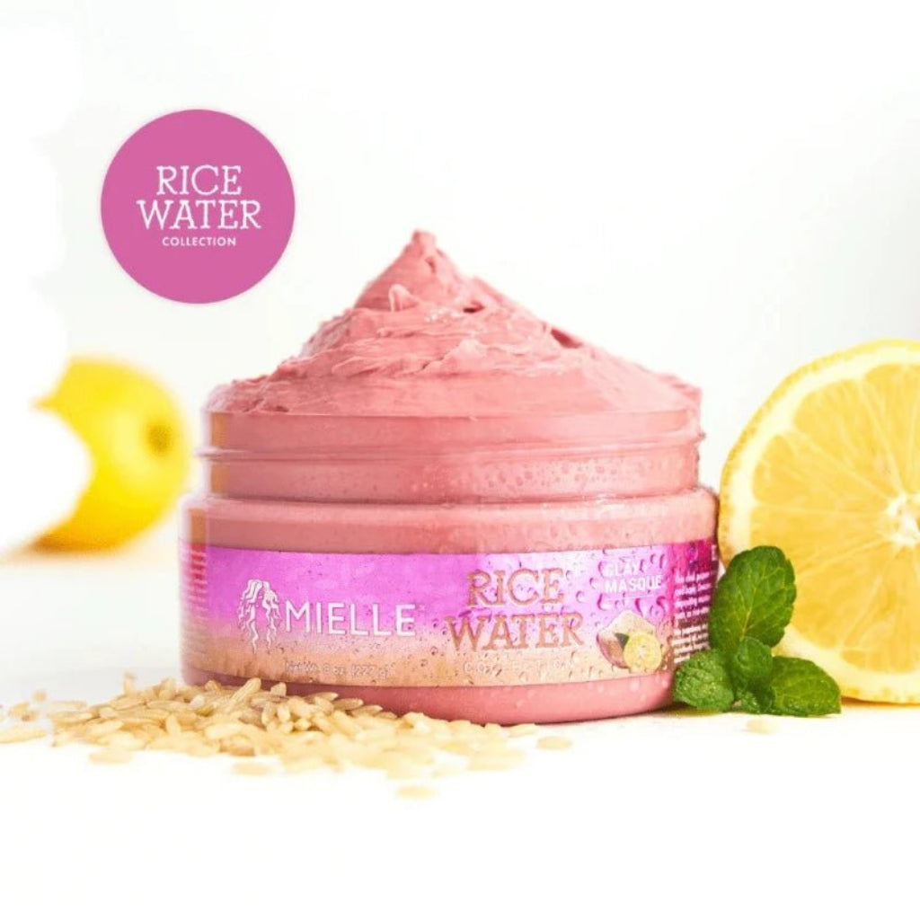 Mielle Organics Rice Water Collection Clay Masque 227g — Beautizone UK