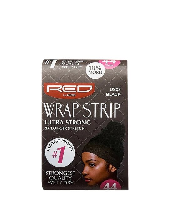 Red By Kiss Wrap Strips 2.5" Black - Beautizone UK